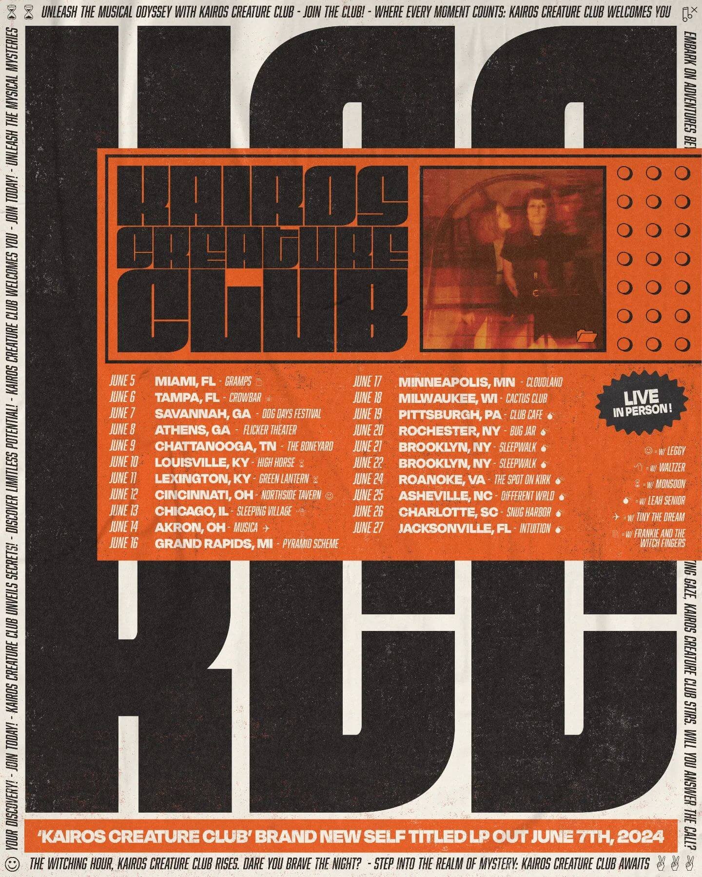 Kairos Creature Club to Bring Exotic Surf Rock Sound to Boneyard Tonight